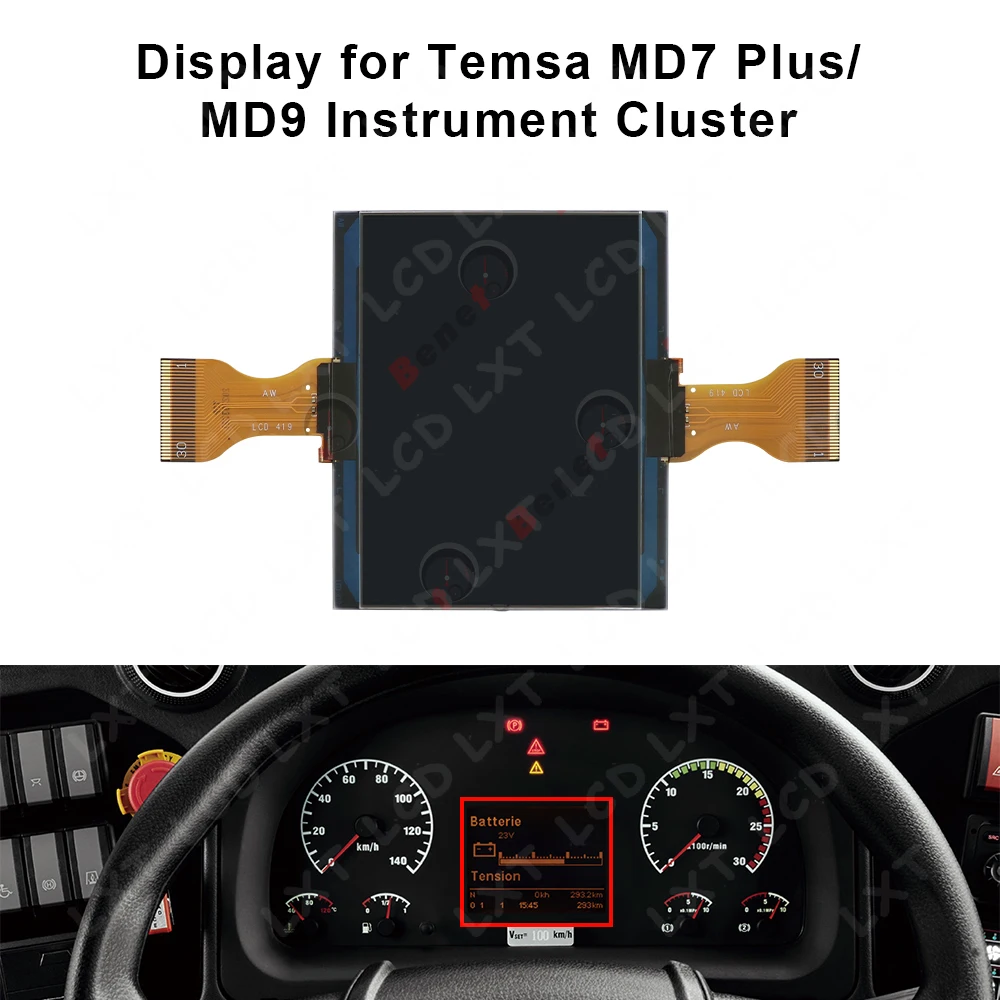 LCD-Screen-Display-Panel-For-Display-for-DAF-CFLFXF-4555758595105-and ...