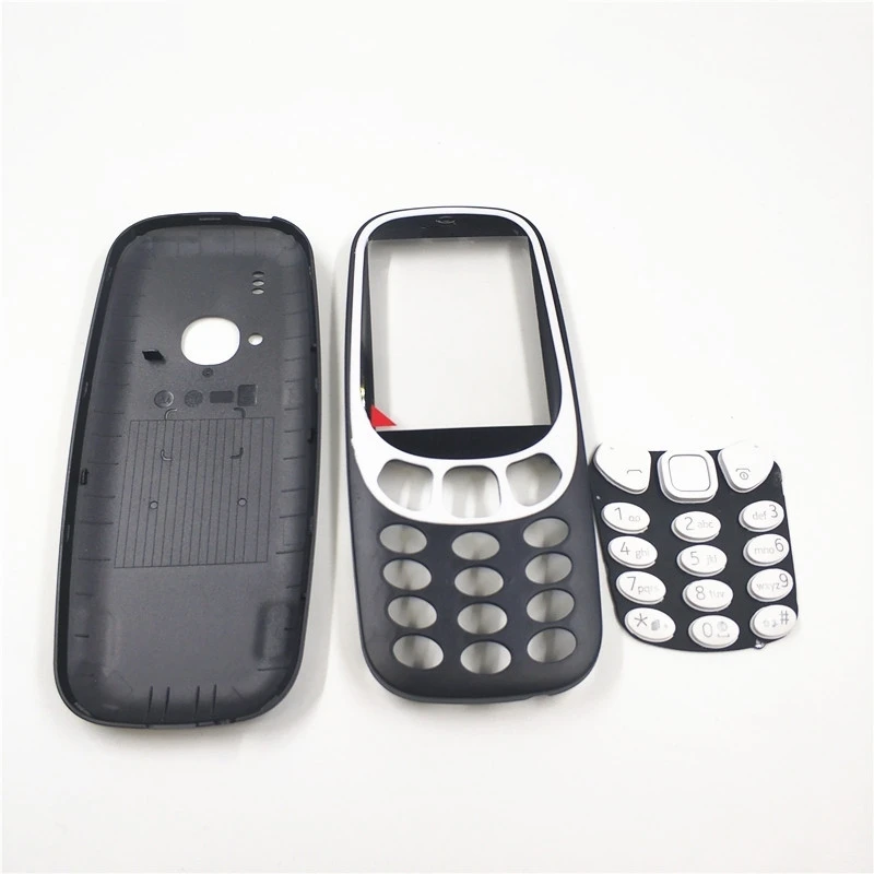 For Nokia 3310 With English Keyboard New Full Housing Face Frame ...