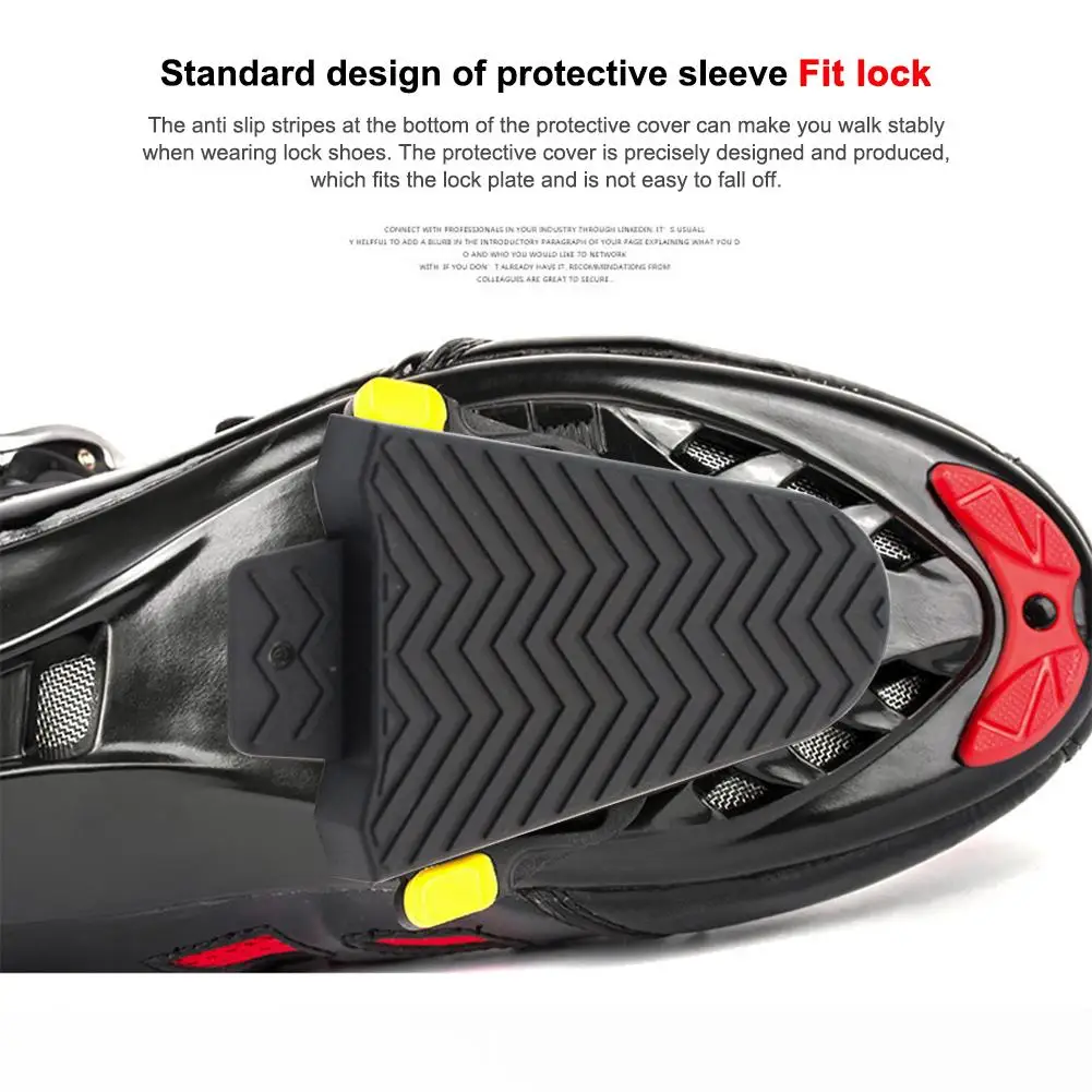 Professional-Cleat-Protective-Cover-Rubber-Road-Bike-Pedal-Cleats ...