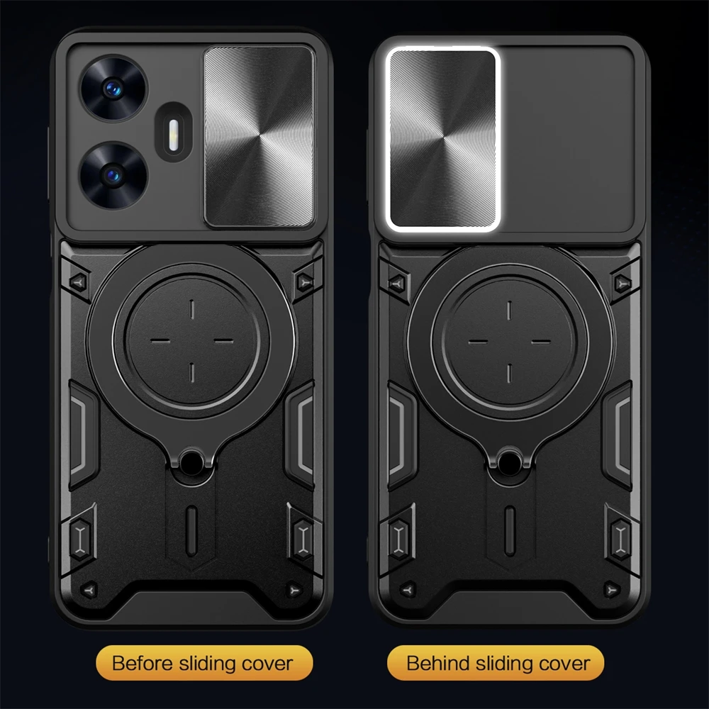 Shockproof Case For Realme 14 13 12 10 P3 Pro Plus 14X 14T C35 C51 C53 ...