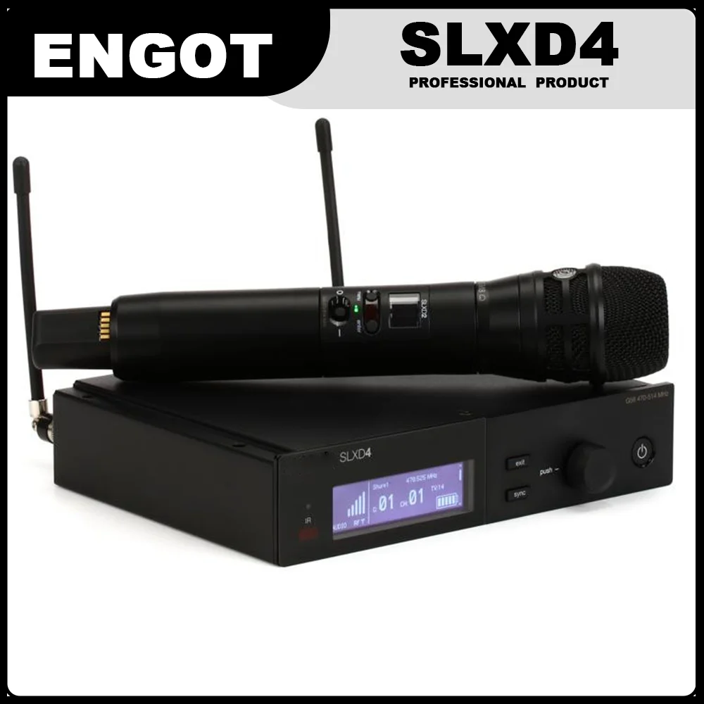 ENGOT-SLXD4-SLXD4-BETA58-BETA87-KSM9-1-channel-UHF-600MHz-professional ...