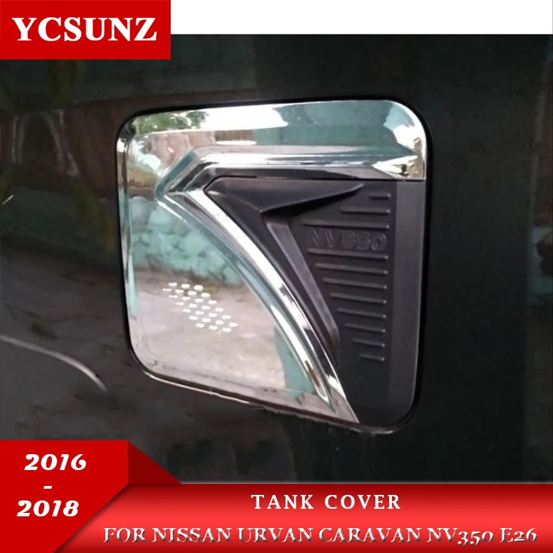 2016 ABS Fuel Gas Tank Cap Sticker Cover For Nissan Urvan Caravan NV350 ...
