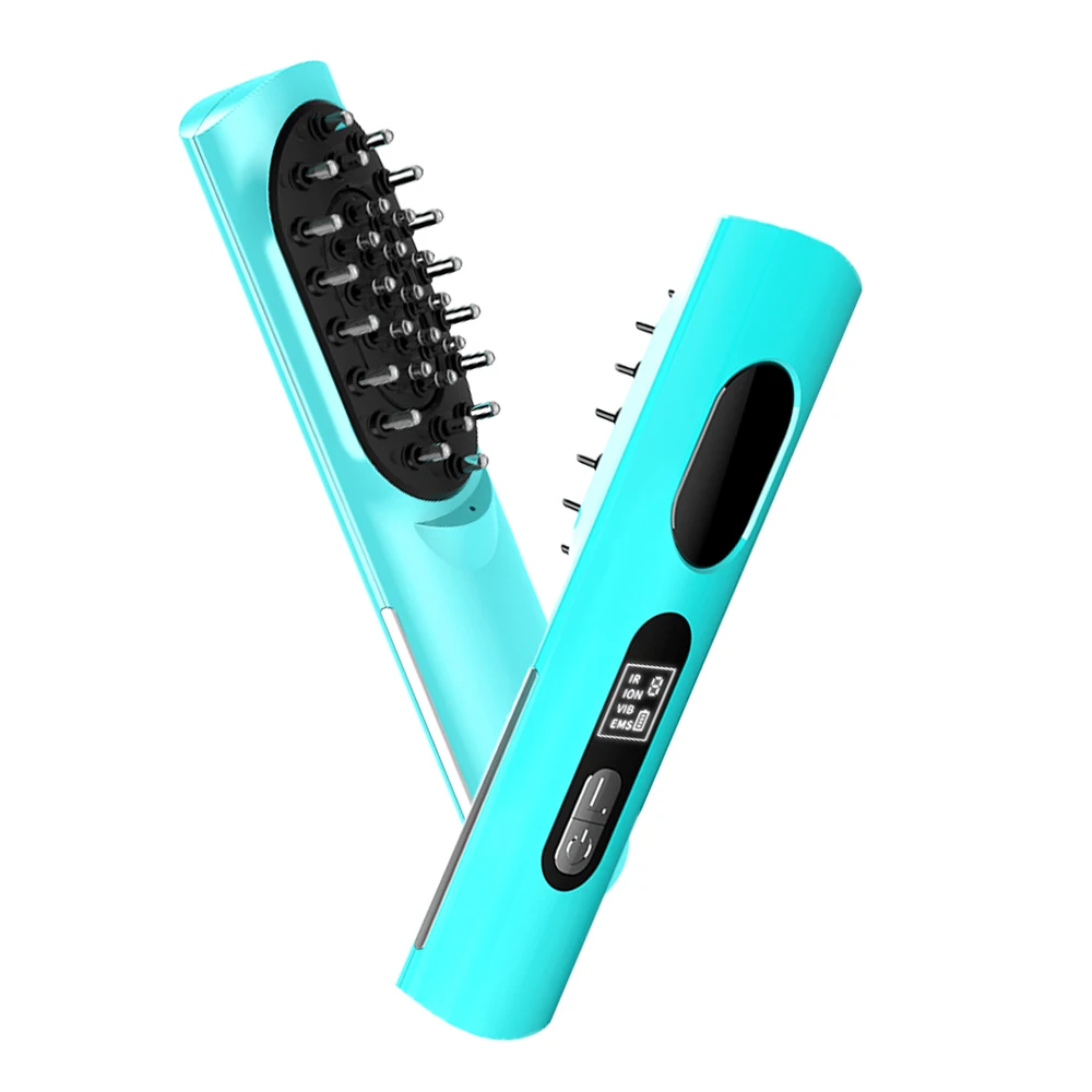 Electric-Laser-Hair-Growth-Comb-Anti-Hair-Loss-Therapy-Comb-Infrared-RF ...