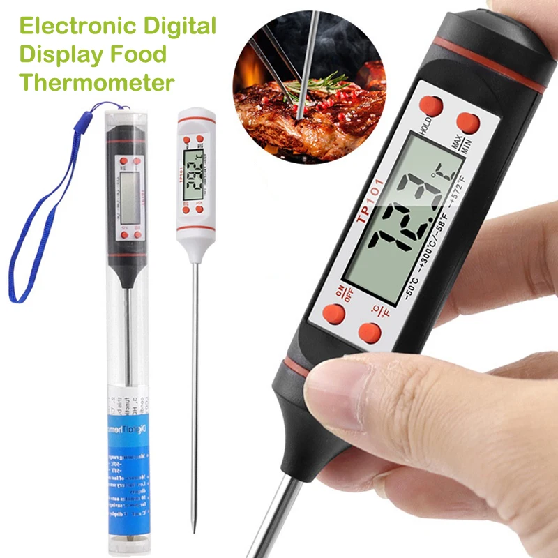 New-Food-Baking-Digital-Kitchen-Probe-Thermometer-Instant-Read-Cooking ...
