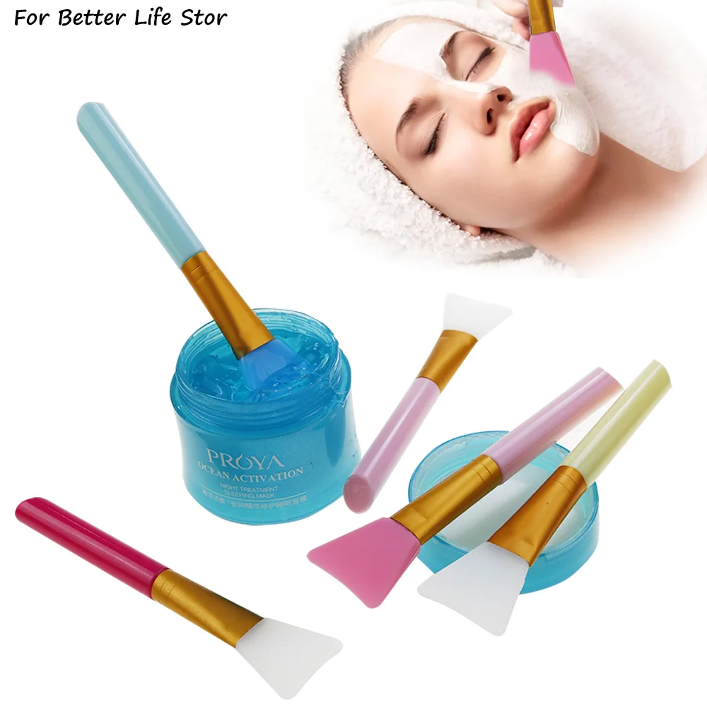 1Pcs-8-Colour-Silicone-Brush-Face-Mask-Glue-Homemade-Facial-Stirring ...