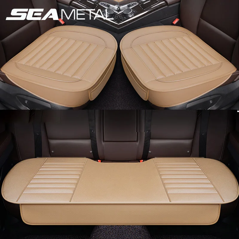 PU-Leder-Innen-Sitz-Abdeckung-Auto-Sitze-Covers-Schutz-Matten-Universal ...