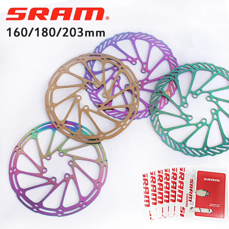 Rotore centrale SRAM 140/160/180/203mm MTB freno a disco per Mountain ...