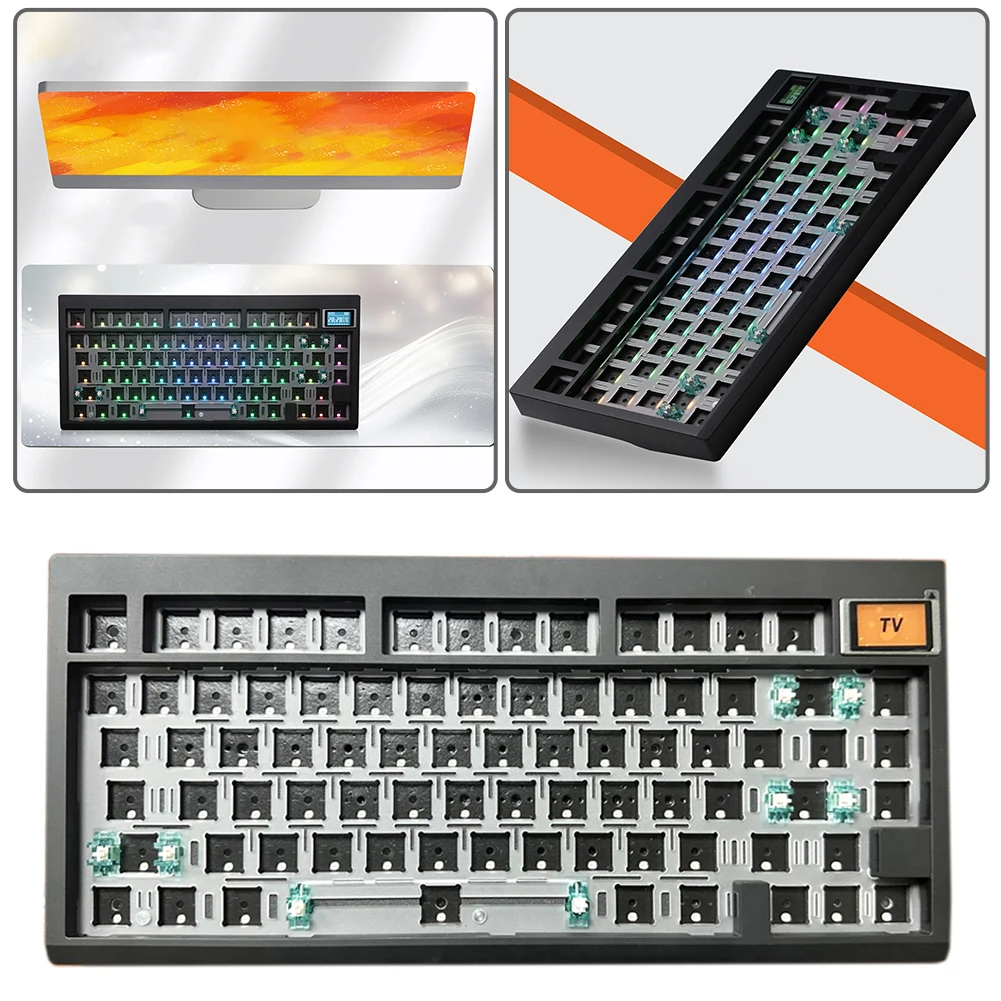 GMK81-RGB-Mechanical-Keyboard-Kit-Customized-DIY-Mechanical-Keyboard ...