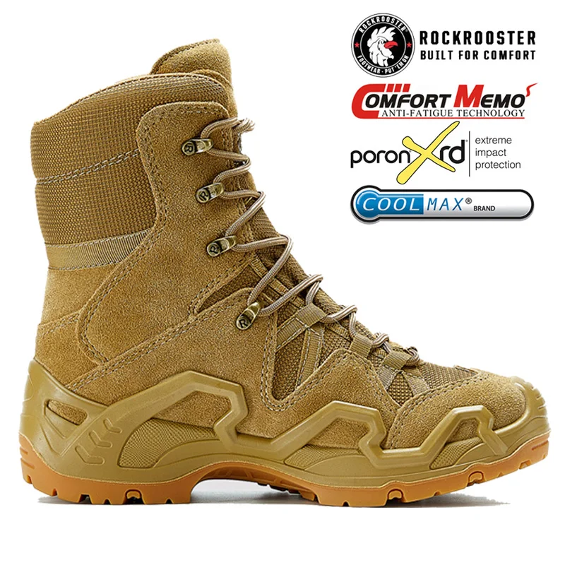 ROCKROOSTER-Hiking-shoes-Men-mountian-Cow-Leather-Sneakers-waterproof ...