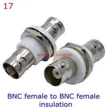 BNC Connector Q9 BNC To BNC Male Female 90 Degree Right Angle Tee Type 3way 4way Splitter 2x ...