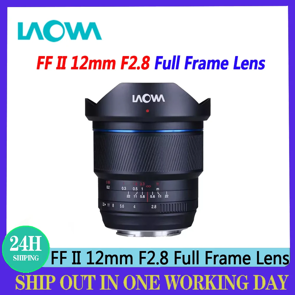Laowa FF II 12mm F2.8 C&D Dreamer Camera Lens Full Frame MF/AF Lens For ...