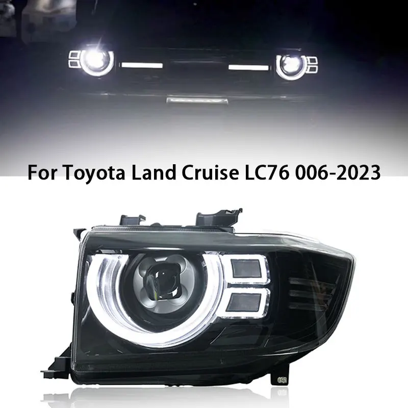 Car-Led-Front-Lights-For-Toyota-Land-Cruiser-Headlight-LC70-LC71-LC76 ...