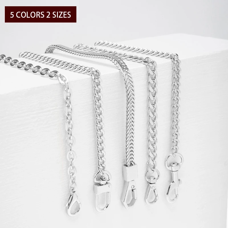 60/110cm Bag Chain Women Bags Chain Accessories Metal Extension Chains ...