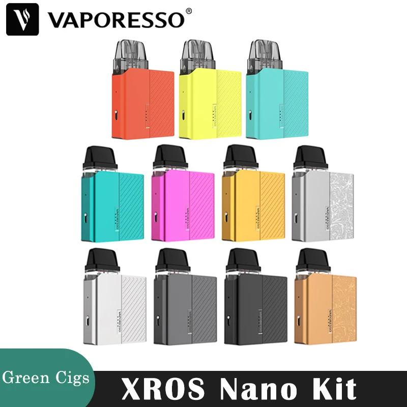 Original Vaporesso XROS Nano Kit Vape 2ml XROS Pod Cartridge 1000mAh ...