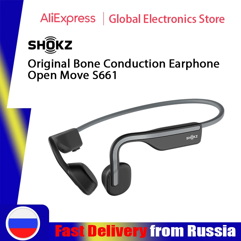 Original S661 SHOKZ Bone Conduction Bluetooth Headset Sports Wireless ...