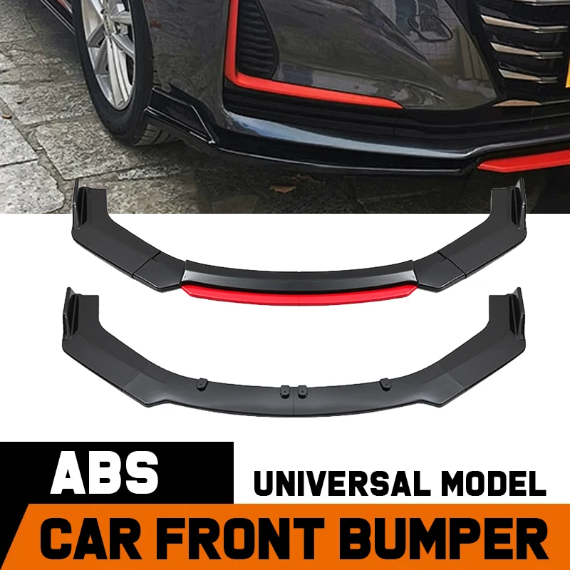 Automotive-General-Front-Shovel-Front-Bumper-Universal-Splitter-Sports ...
