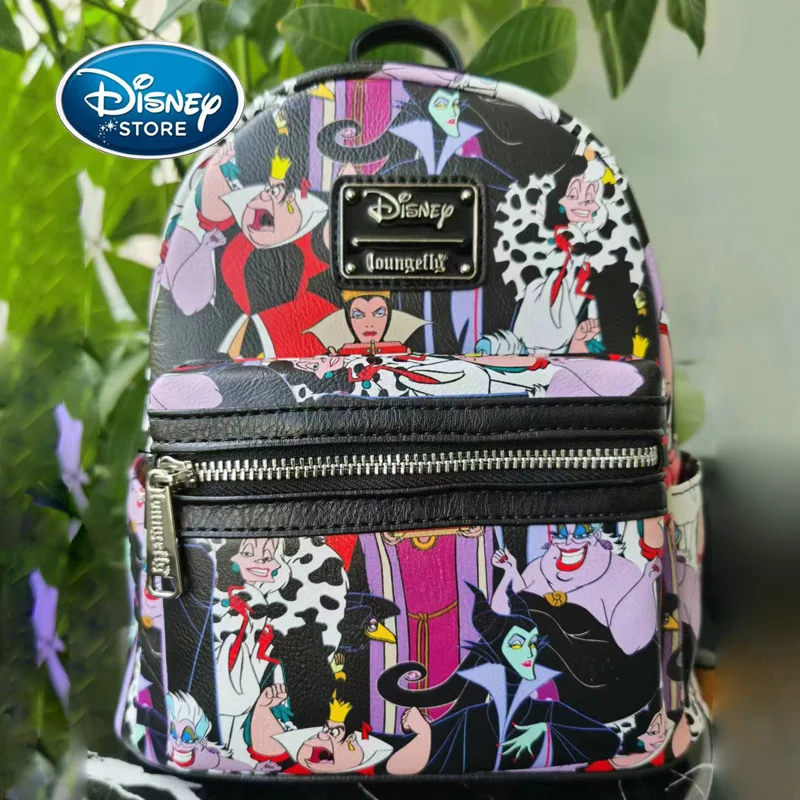 Disney-Villains-Scene-Evil-Queen-Maleficent-Mini-Lady-Backpack-All-Over ...