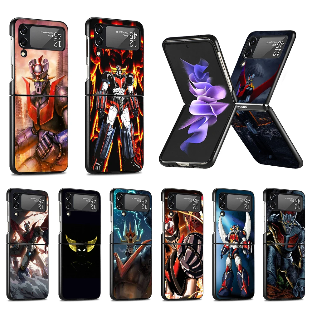 Manga Mazinger Z Anime Case for Samsung Galaxy Z Flip4 Flip3 5G Coque Z ...