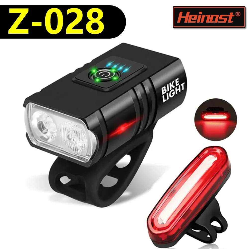 Heinast-Smart-Bicycle-Light-Rainproof-USB-LED-3000mAh-MTB-Front-Light ...