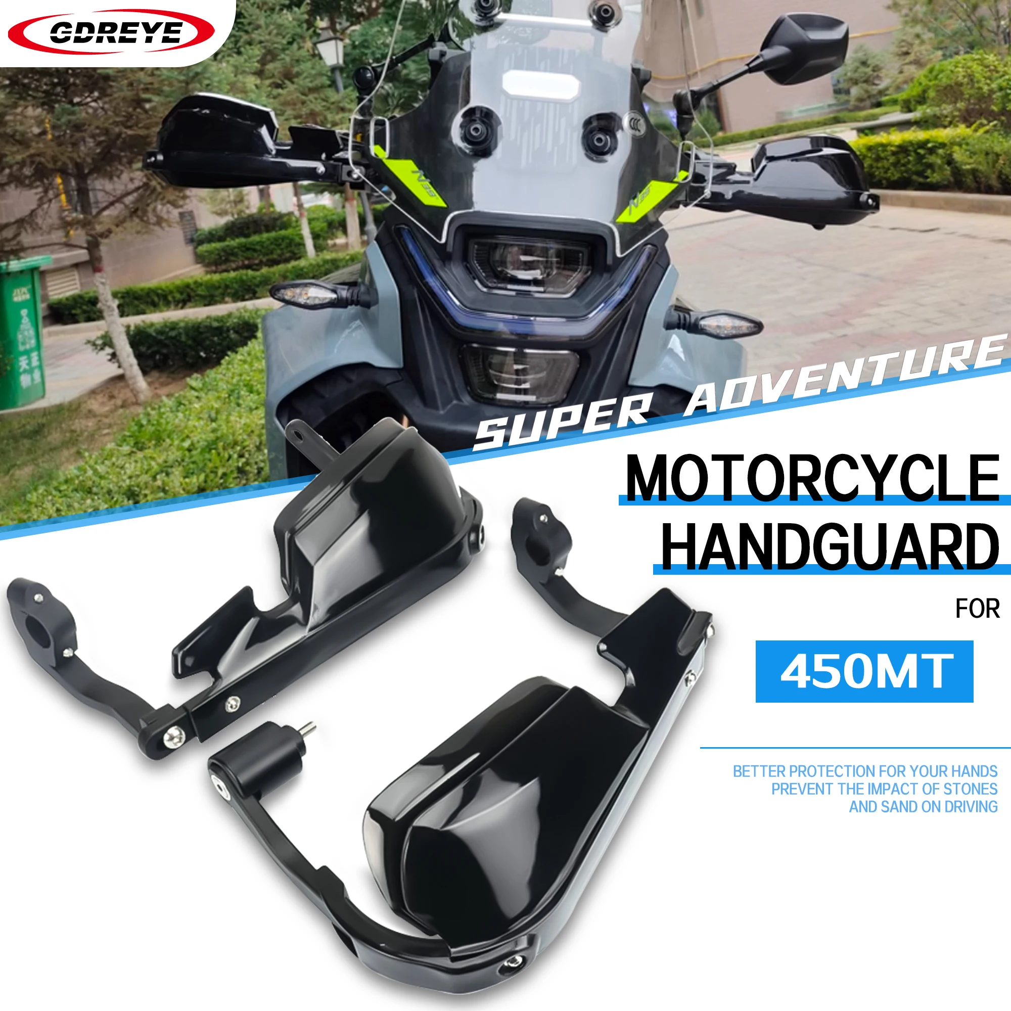 For 450MT 450 MT 2024-2025 Handguard Shield Motorcycle 450MT Hand ...