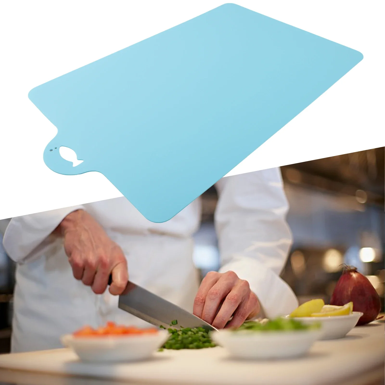 New-Cutting-Board-Kitchen-Cooking-Tools-Flexible-PP-Plastic-Non-slip ...