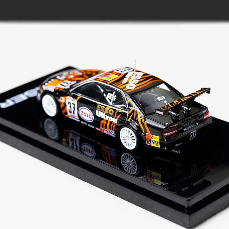 WELLY 1:64 Toyota ESSO TOM Chaser 98 металлическая модель автомобиля ...