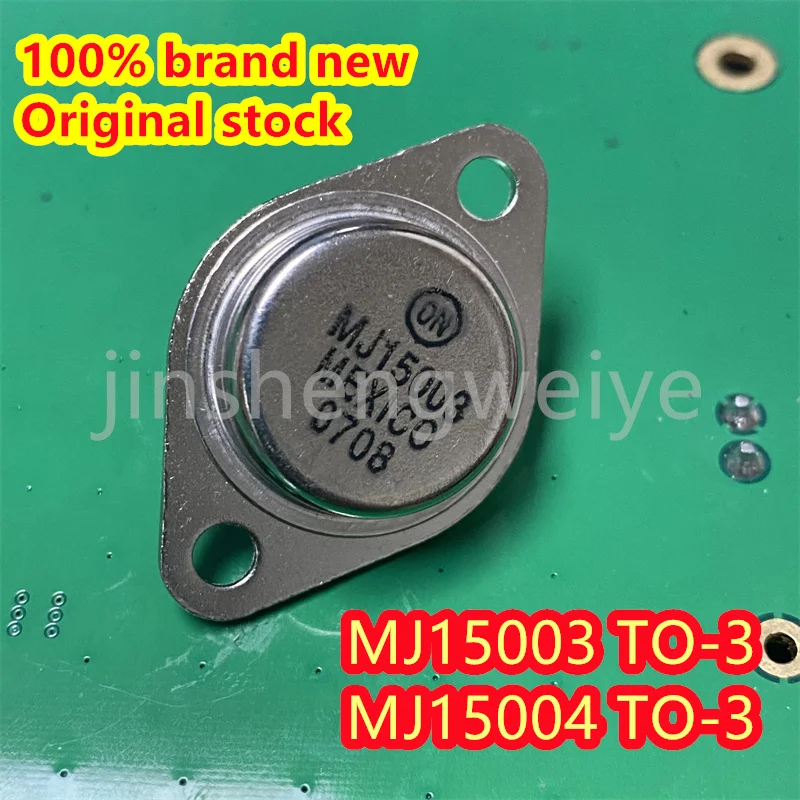 MJ15003G-MJ15003-MJ15004G-MJ15004-TO-3-New-Original-NPN-PNP-High-Power ...