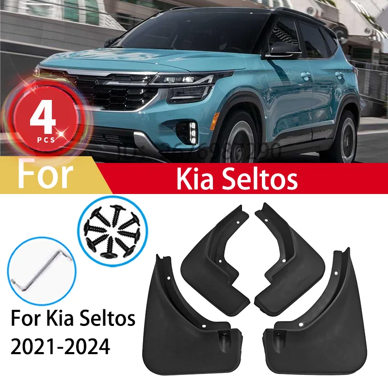 For-Kia-Seltos-SP2-SP2i-SP2c-2021-2022-2023-2024-Mud-Flaps-Splash ...