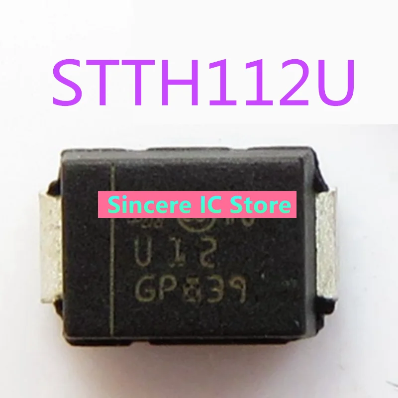 STTH112U-screen-printed-U12-SMB-chip-diode-fast-recovery-rectifier ...