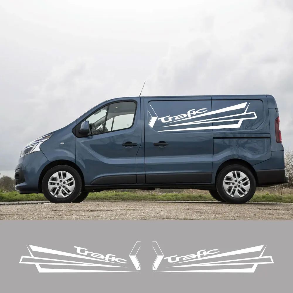 Car-Door-Side-Stickers-For-Renault-Trafic-2-3-MK3-MK2-MK1-Camper-Van ...