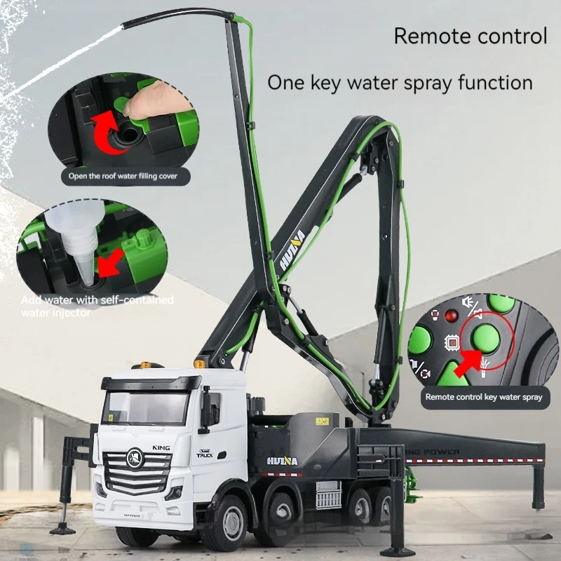 Remote-Control-Engineering-Vehicle-11-channel-Alloy-Concrete-Cement ...