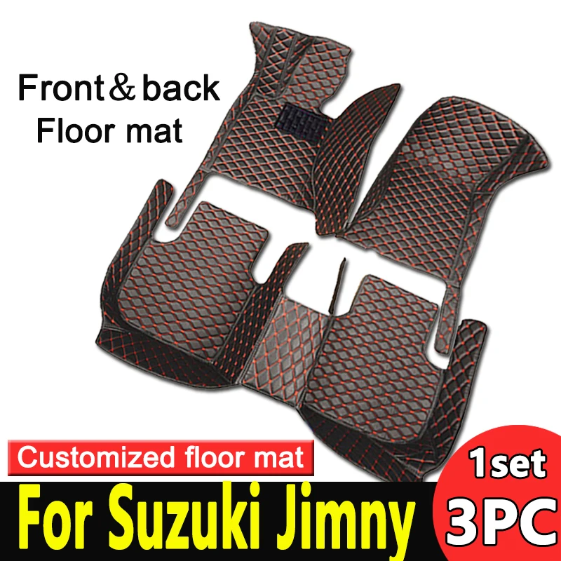 Car Mats For Suzuki Jimny JB23 JB33 JB43 JB53 1999~2018 Waterproof Car ...