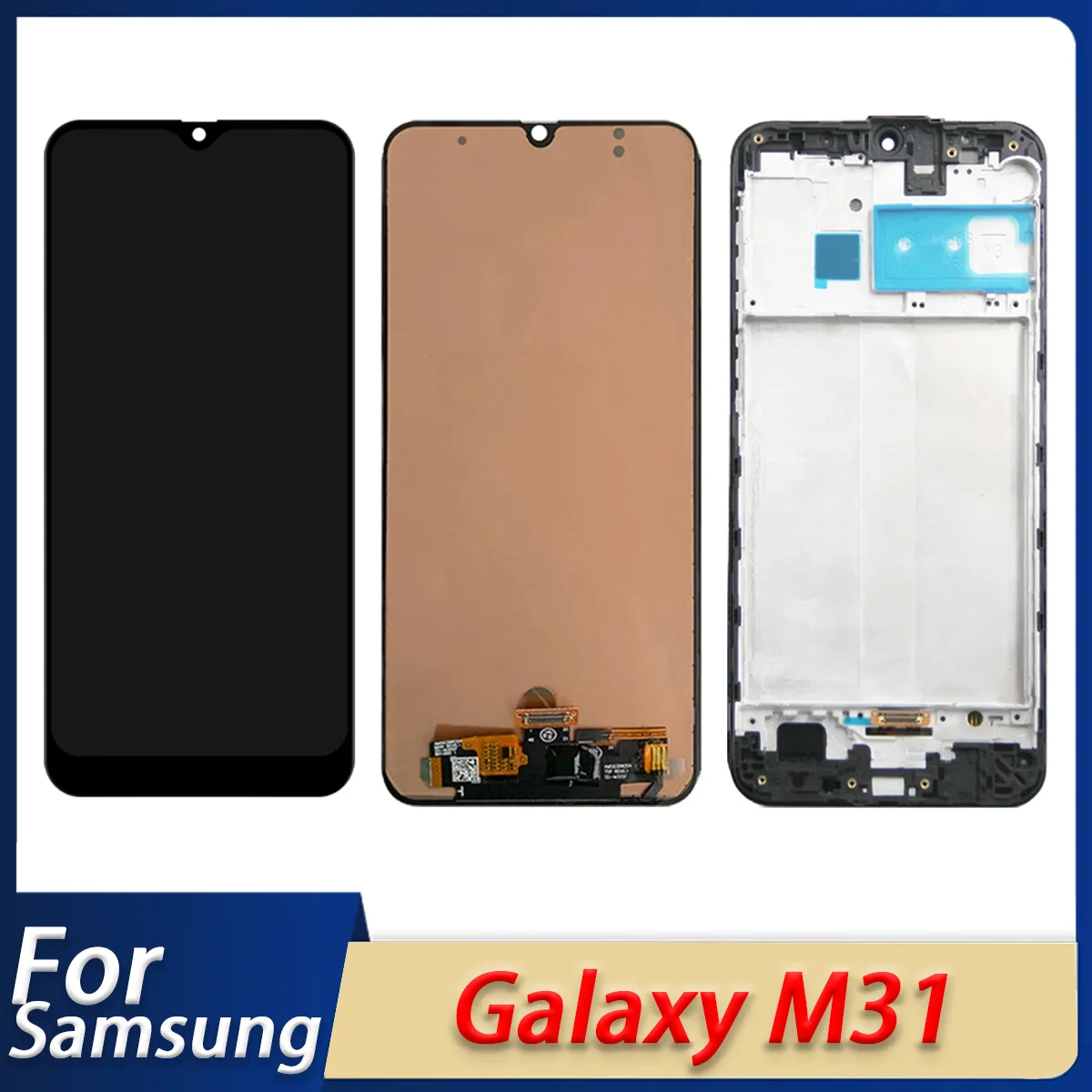 For-Samsung-Galaxy-M31-M315-M315F-Lcd-Display-Touch-Screen-Digitizer ...