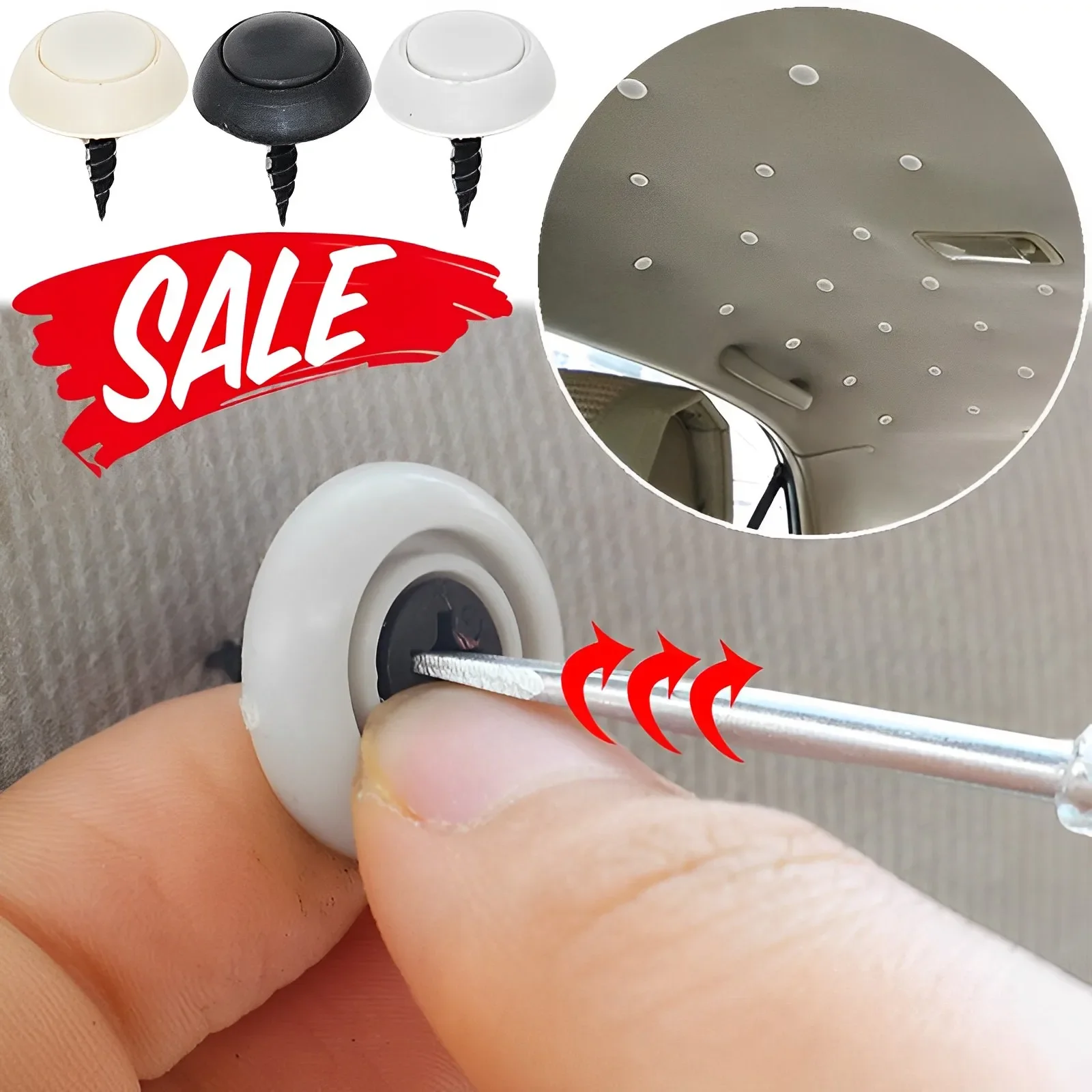 Plastic Car Roof Cloth Off Fixing Screws Special Plastic Snap Screws ...