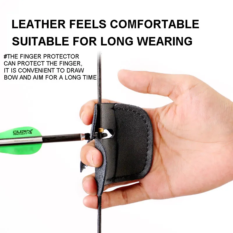 Draw Archery Finger Tab