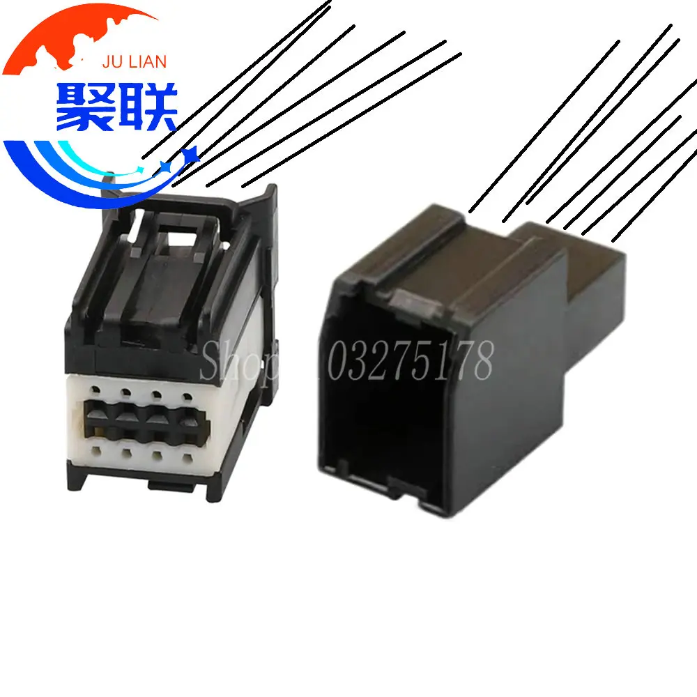 1Set-8Pin-34729-0080-Automobile-Wire-Harness-Electrical-Connector-Male ...