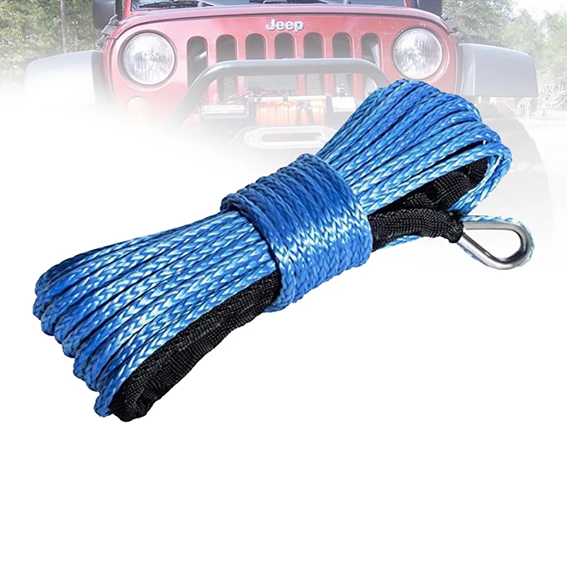 6mm-X-30m-Emergency-Synthetic-Winch-Rope-For-4X4-ATV-JEEPS-Spectra ...