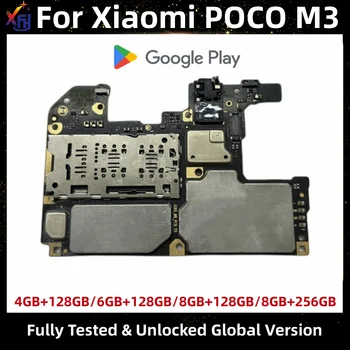 Motherboard for Xiaomi Poco M3, Logic Board, Unlocked Main Circuits ...