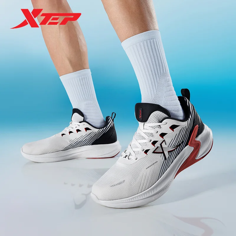 Xtep Running Shoes For Men Spring Comfortable Sports Shoes Jogging ...