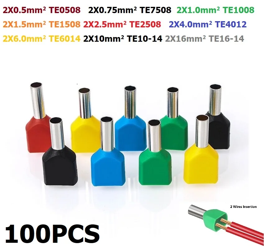 Lot 100 Pièces Laiton étamé 2-520103-2 AMP - TE CONNECTIVY, Capocorda A ...