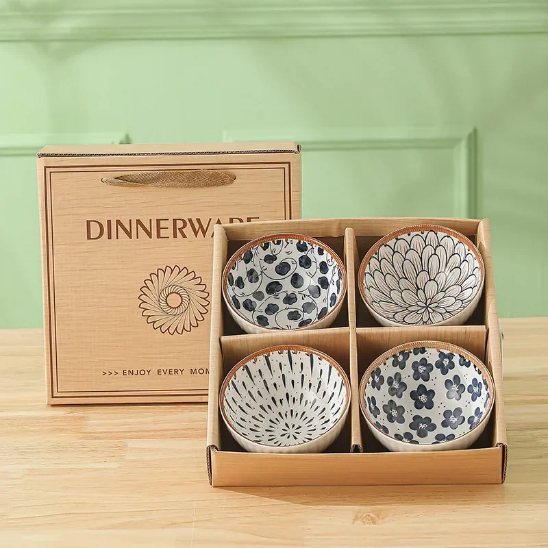 Luxury-Baby-Adult-Dish-Ceramic-Japanese-Style-Cute-Tableware-Set ...