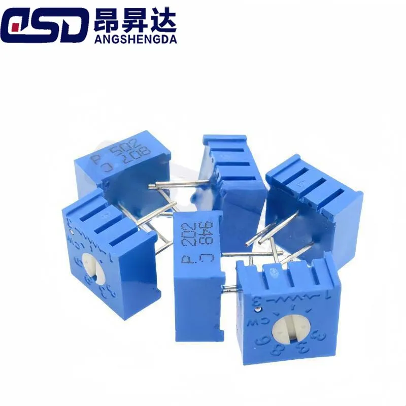 5PCS 3386P potentiometer precision adjustable resistance 100 200 500 ...