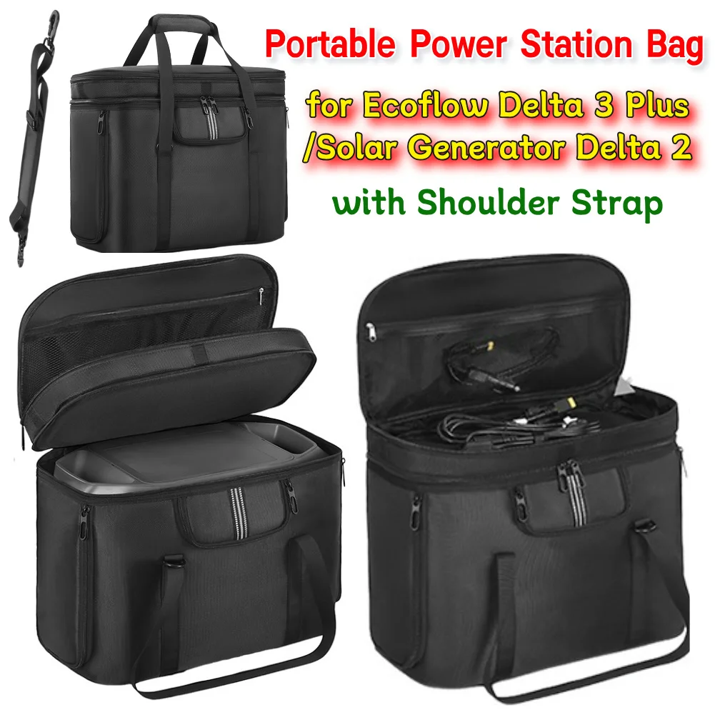 Carrying Case Portable Power Station Bag Dustproof Travel Storage Bag ...