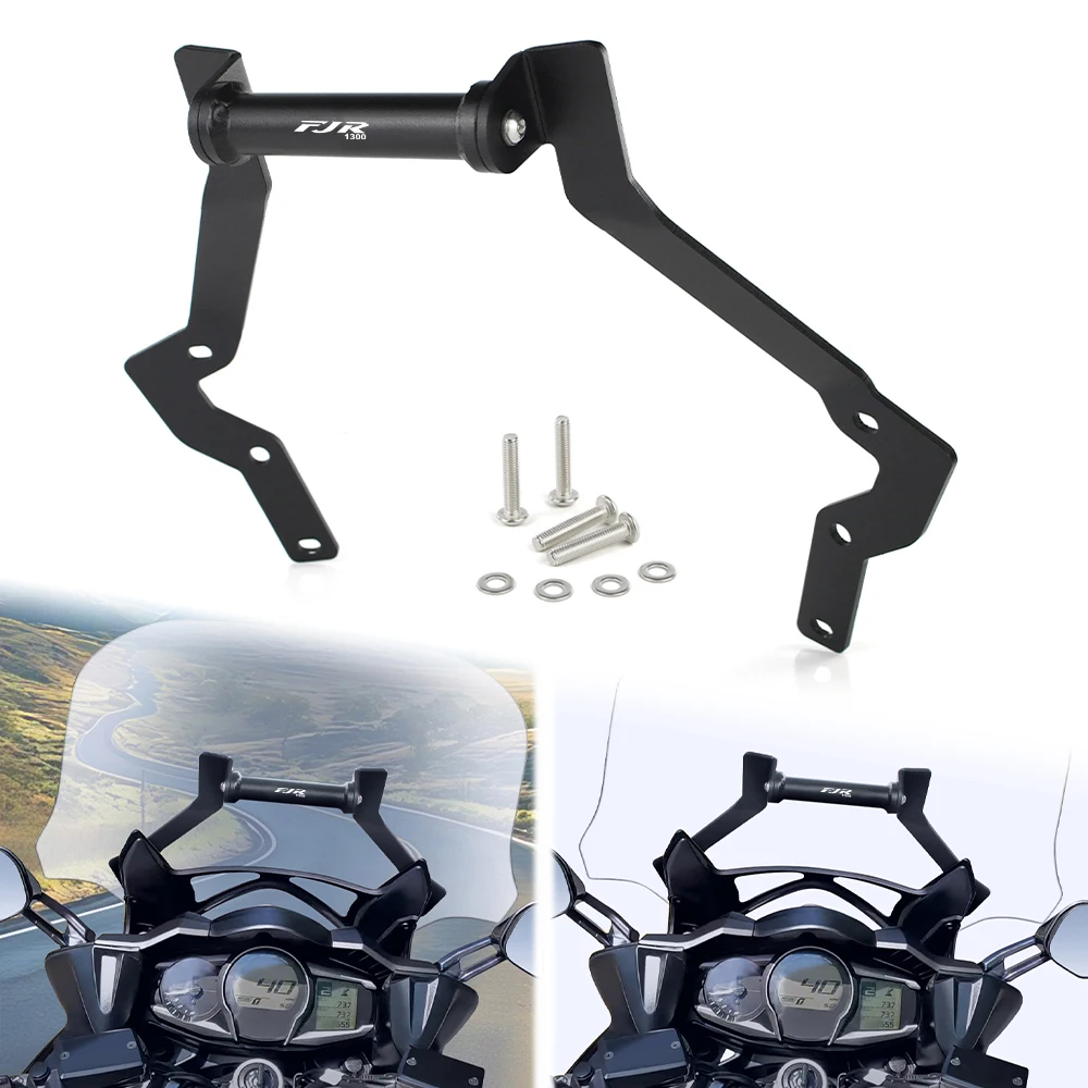 Motorcycle GPS Navigation Plate Bracket For Yamaha FJR1300 2013 2014 ...