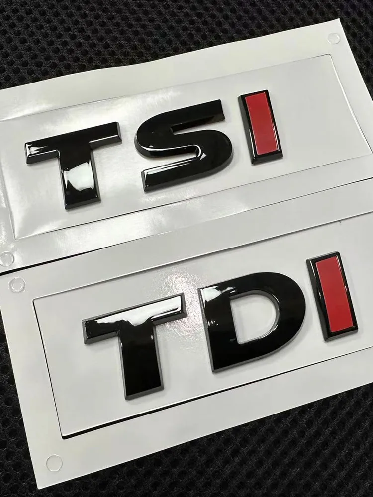 1Pcs-3D-ABS-TSI-TDI-Car-Side-Rear-Trunk-Emblem-Badge-Sticker-Decals-Car ...