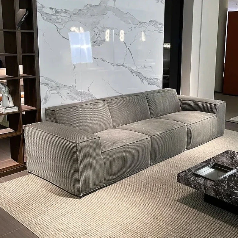 Nordic-Sofas-Tofu-Corduroy-Cloth-Sofas-Straight-Row-Living-Room-Small ...