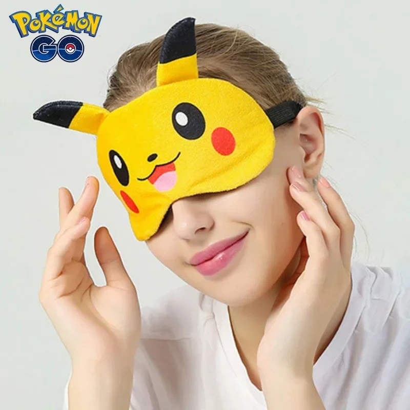 New-Cartoon-Anime-Pokemon-Pikachu-Snorlax-Sleeping-Blackout-Eye-Mask ...