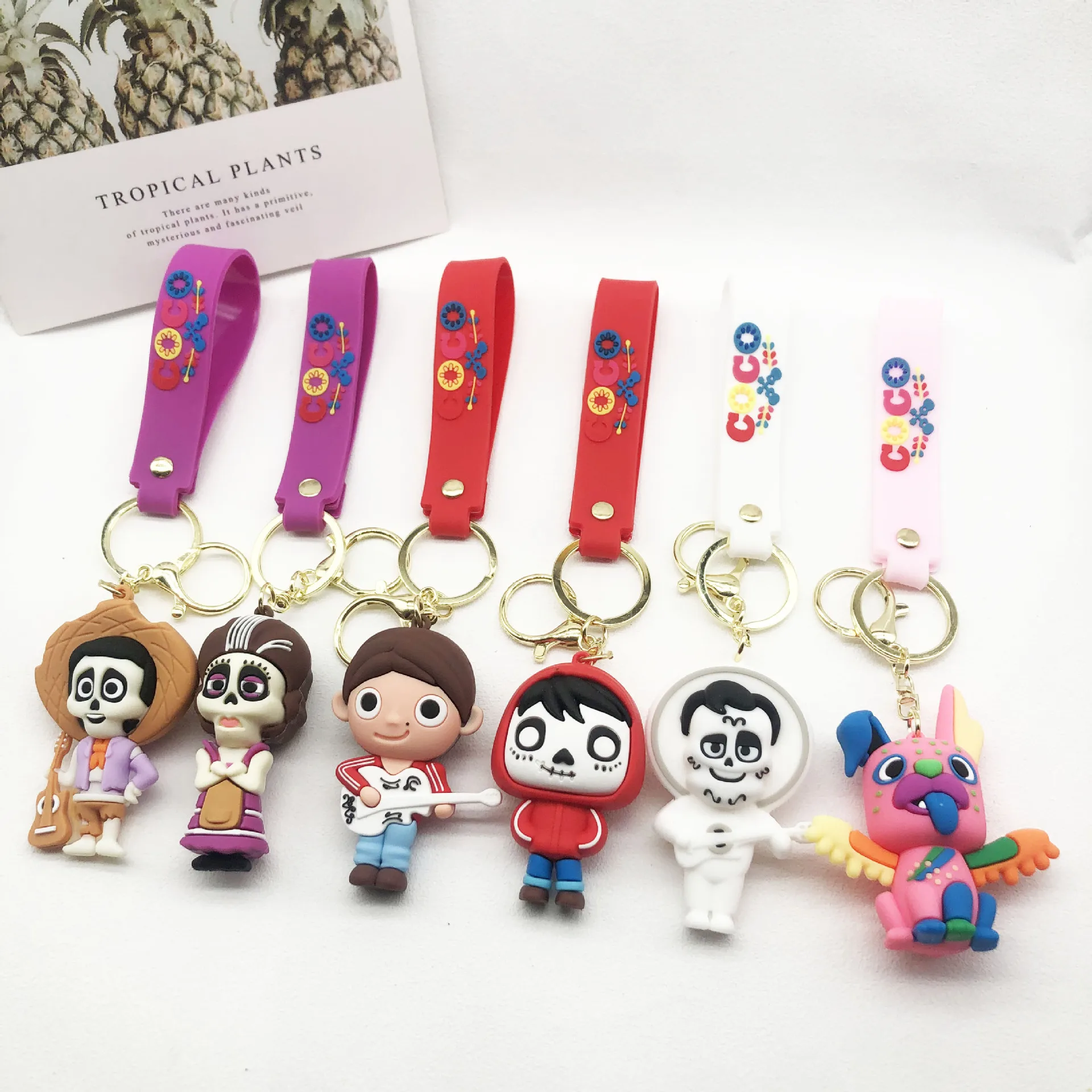 Cartoon-Disney-Coco-Keychain-Doll-Key-Chain-Lovely-Pendant-Handbags ...