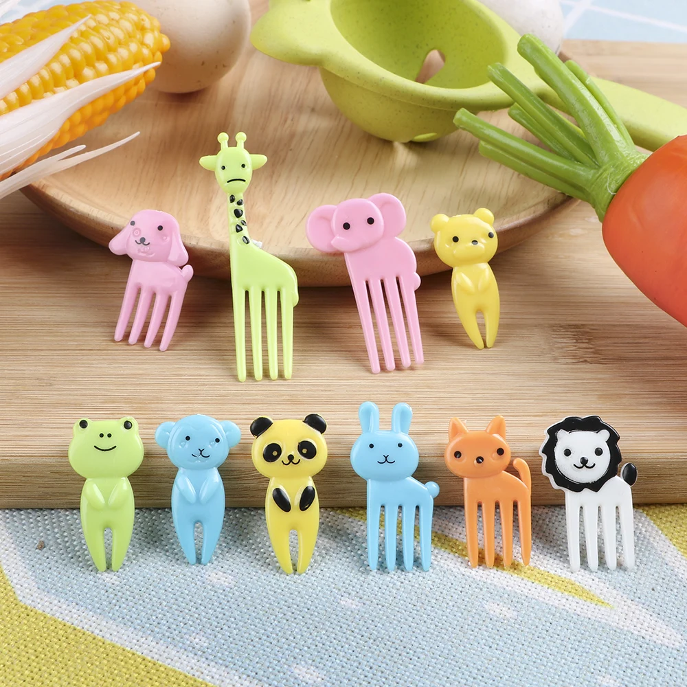 10pcs-pack-for-Children-Bento-Lunches-Toothpick-Party-Decor-Snack-Cake ...