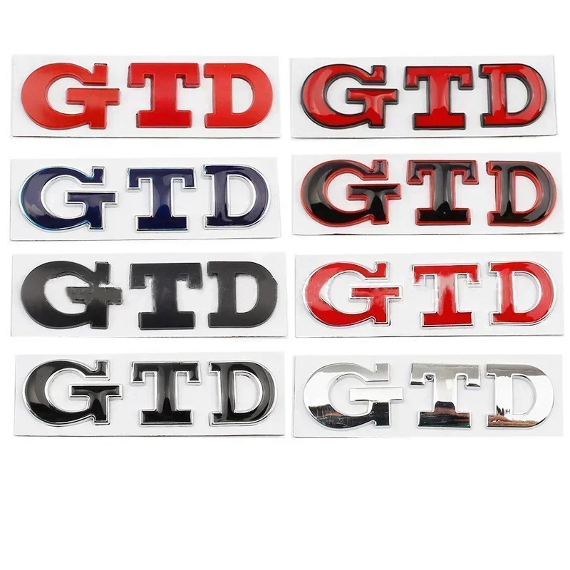 3D-Metal-Letters-GTD-Logo-Car-Rear-Trunk-Boot-Emblem-Badge-Sticker ...
